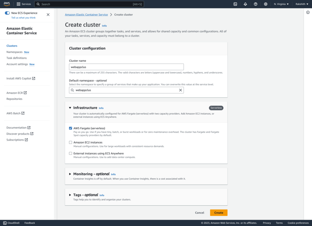 Deploy 3-Tier Web App on AWS ECS with Fargate and ECR